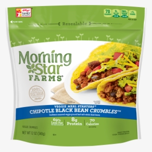Chipotle Black Bean Crumbles™ - Morningstar Farms Meal Starters Veggie ...
