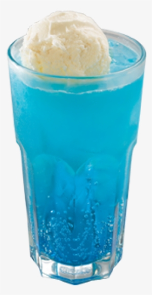 Floating Drawing Coke Float - Ice Cream Float Blue - 445x340 PNG ...