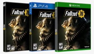 Fo76 Pre-order Boxes - Fallout 76 Standard Edition - 1001x628 PNG ...