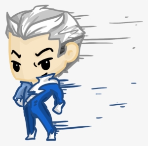 Vector Transparent Library Wanda Maximoff Chibi Love - Quicksilver ...