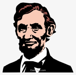 Abraham Lincoln Royalty Free Vector Clip Art Illustration - Lincoln ...