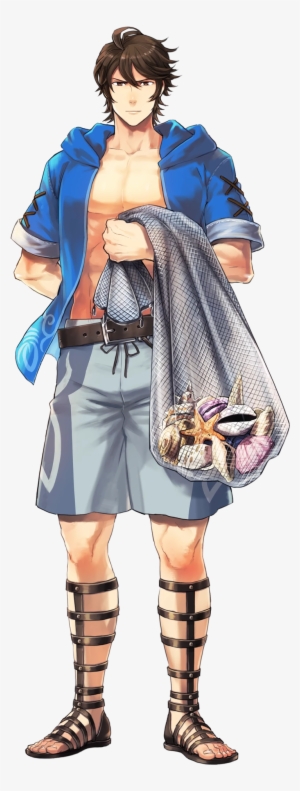 Fire Emblem Heroes Summer Frederick - Fe Heroes Female Robin ...