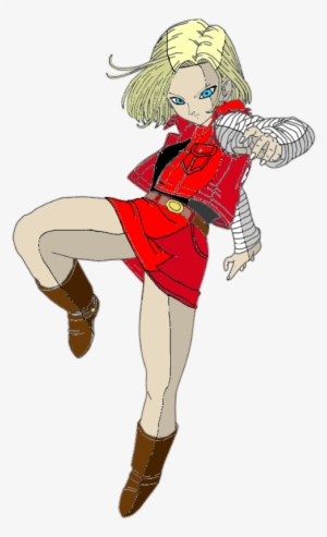 Android 18 Super - Android 18 - 721x1600 PNG Download - PNGkit