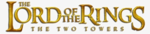 The Lord Of The Rings - Lord Of The Rings The Two Towers Logo - 800x310 ...