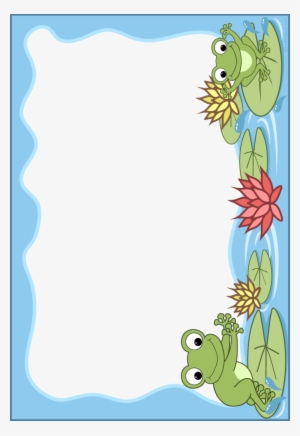 Frog Frame Clipart Frog Borders And Frames Clip Art - Frog Frame ...