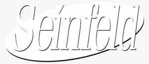 Seinfeld Logo Black And White - Calligraphy - 2400x2400 PNG Download ...
