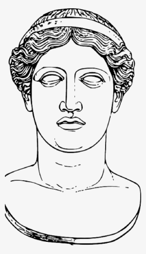Mb Image/png - Greek Statue Head Drawing - 800x1387 PNG Download - PNGkit