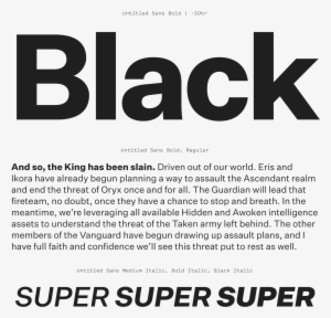 Font Review Journal Specimen Font Review Journal Specimen - Black Gold ...