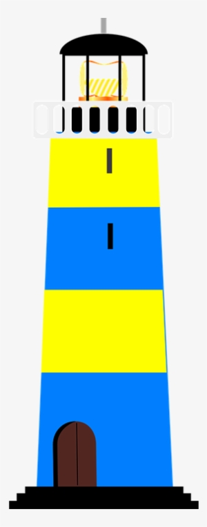 Lighthouse Clipart Yellow - Lighthouse Clip Art - 360x720 PNG Download ...