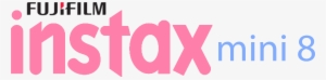 Top - Fujifilm Instax Mini 8 Logo - 6667x1844 PNG Download - PNGkit