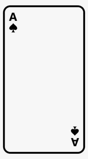 Filterace Of Spades Frame - Playing Card - 1080x1920 PNG Download - PNGkit