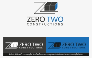 Construction Logo Design For Zero Two Constructions - Zerg Rush - 1200x1000 PNG Download - PNGkit