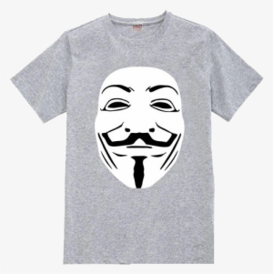 Anonymous Mask Grey T-shirt Larger Image - Dash Berlin Tshirt - 500x500 ...