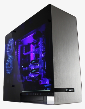 Inwin 909 Black Aluminium Full Tower Chassis, With - Win 909 Tempered ...
