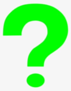 This Free Clipart Png Design Of Green Question Mark - 462x598 PNG ...