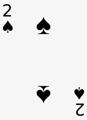 Open - 2 Of Spades Png - 2000x2801 PNG Download - PNGkit