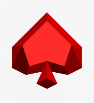 Red Spade - Red Spade Png - 546x600 PNG Download - PNGkit