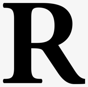File - Font R - Svg - Wikimedia Commons - Letter R Times New Roman ...