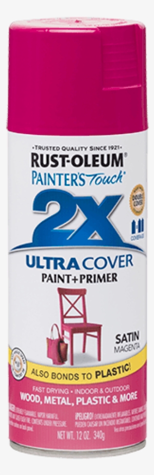 Satin Magenta General Purpose Spray Paint - Rust Oleum Painters Touch ...