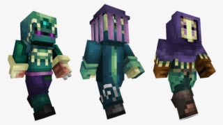 Minecraft Villains Skin Pack - 768x432 PNG Download - PNGkit