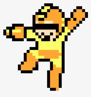 Megaman - 8 Bit Mega Man Sprite - 360x360 PNG Download - PNGkit
