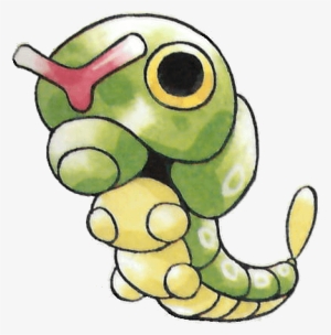 Shiny Caterpie - Caterpie Pixel Art Grid - 1190x1190 PNG Download - PNGkit