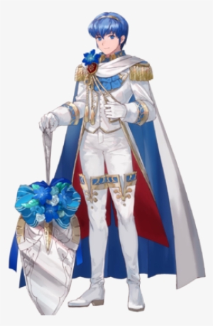 Marth Altean Groom Face - Fire Emblem Heroes Groom Marth - 340x408 PNG ...