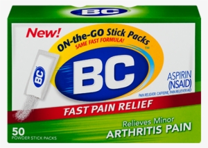 Bc Powder Bc Pain & Sinus Congestion - 572x515 PNG Download - PNGkit