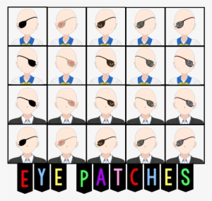 Eyepatch Transparent Mmd - Mmd Eye Patch - 811x777 PNG Download - PNGkit