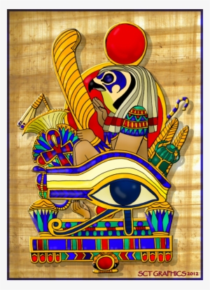 Eye Of Horus Art - Eye Of Horus Colors - 1280x1766 PNG Download - PNGkit