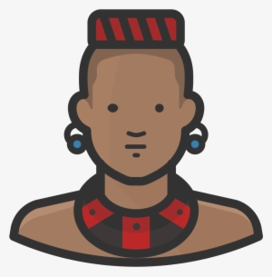 Download Svg Download Png - African Man Icon - 1024x1024 PNG Download ...