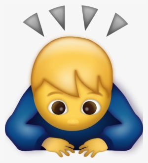 Person Bowing Emoji - 578x640 PNG Download - PNGkit