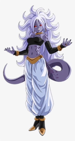 Android 21 - Android 21 X Goku - 350x467 PNG Download - PNGkit