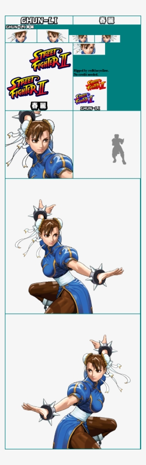 Chun Li Sf3 Sprites - 732x764 PNG Download - PNGkit