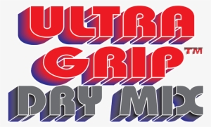 Ultra Grip Dry Mix Logo - Coating - 774x429 PNG Download - PNGkit