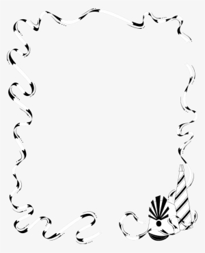 Borders Transparent Celebration - Party Border - 958x1180 PNG Download ...