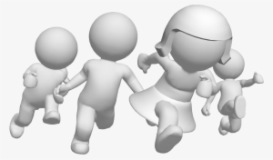 People Running Dwg, Cad Blocks, Free Download - Running People Cad ...