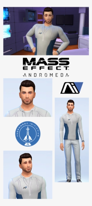 Scott Ryder 'pathfinder' From Mass Effect Andromeda - Mass Effect Adult ...
