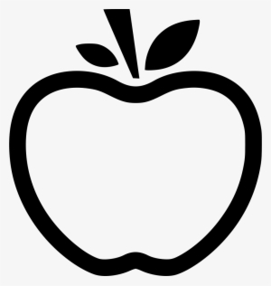 Apple Clipart Black And White Teacher Apple Clipart - Clip Art Black ...
