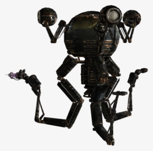 Outcast Gutsy Plasma - Fallout Mister Gutsy - 612x599 PNG Download - PNGkit