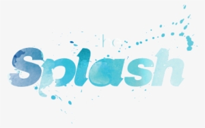 The Splash - Calligraphy - 500x500 PNG Download - PNGkit