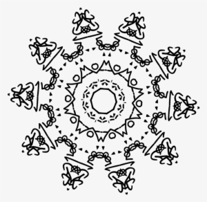 Dscript Glyph Snowflake Free Alpha Transparent Pic - Circle - 900x866 ...