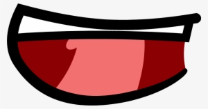 Smile Mouth Open Th - Teeth Bfdi Mouth Smile - 1000x529 PNG Download ...