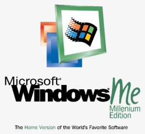Microsoft Windows Millenium Edition Logo, Free Vector - Windows ...