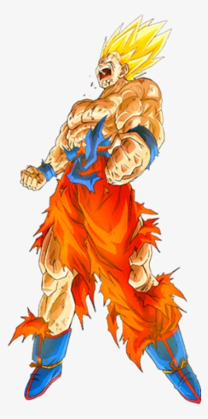Goku Ss1 Furious By Alexiscabo1-d9u5u3s - Goku Furious - 318x640 PNG ...