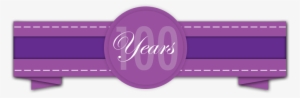 Purple Banner Png Photos - Celebrating 100 Years Banner - 746x328 PNG ...