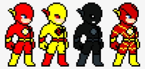 Flash And Reverse Flash And Zoom - Pixel Art Zoom Flash Reverse Flash ...