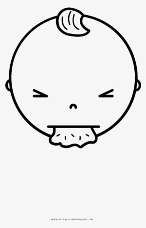 Barf Baby Coloring Page - Drawing - 1000x1000 PNG Download - PNGkit
