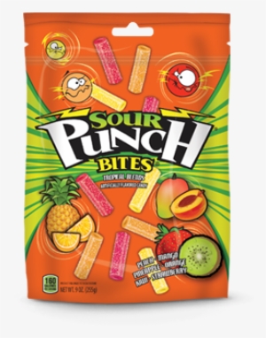 Sour Punch Bites, Tropical Blends Soft & Chewy Candy, - Gummy Swedish ...