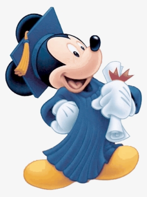 1 Mickey Mouse Png - Mickey Mouse Graduation Clipart - 375x494 PNG ...